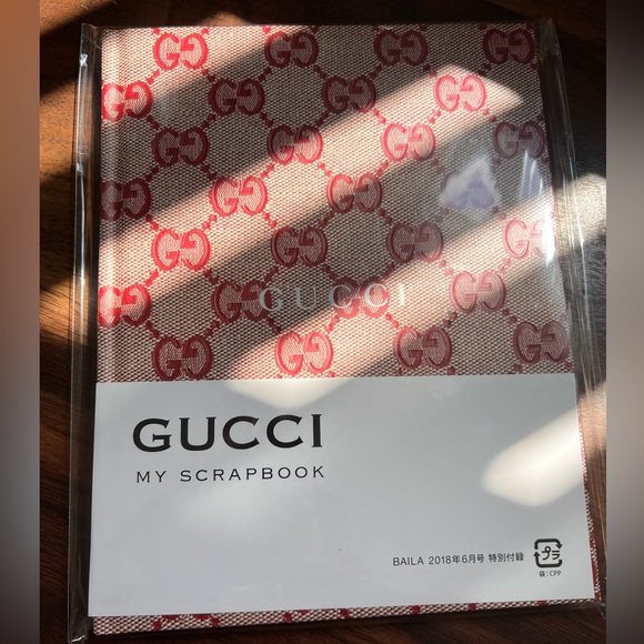 Gucci | Office | New Gucci Japan Exclusive Notebook Red Monogram | Poshmark